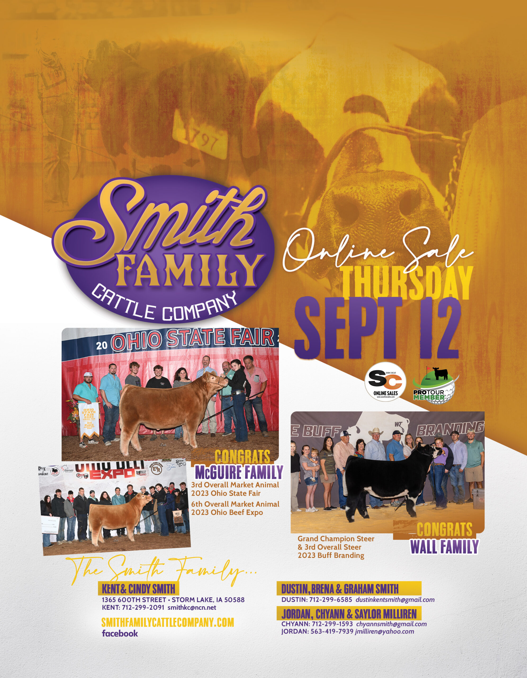 Smith Family Cattle Co. – Quality show cattle in Storm Lake, Iowa